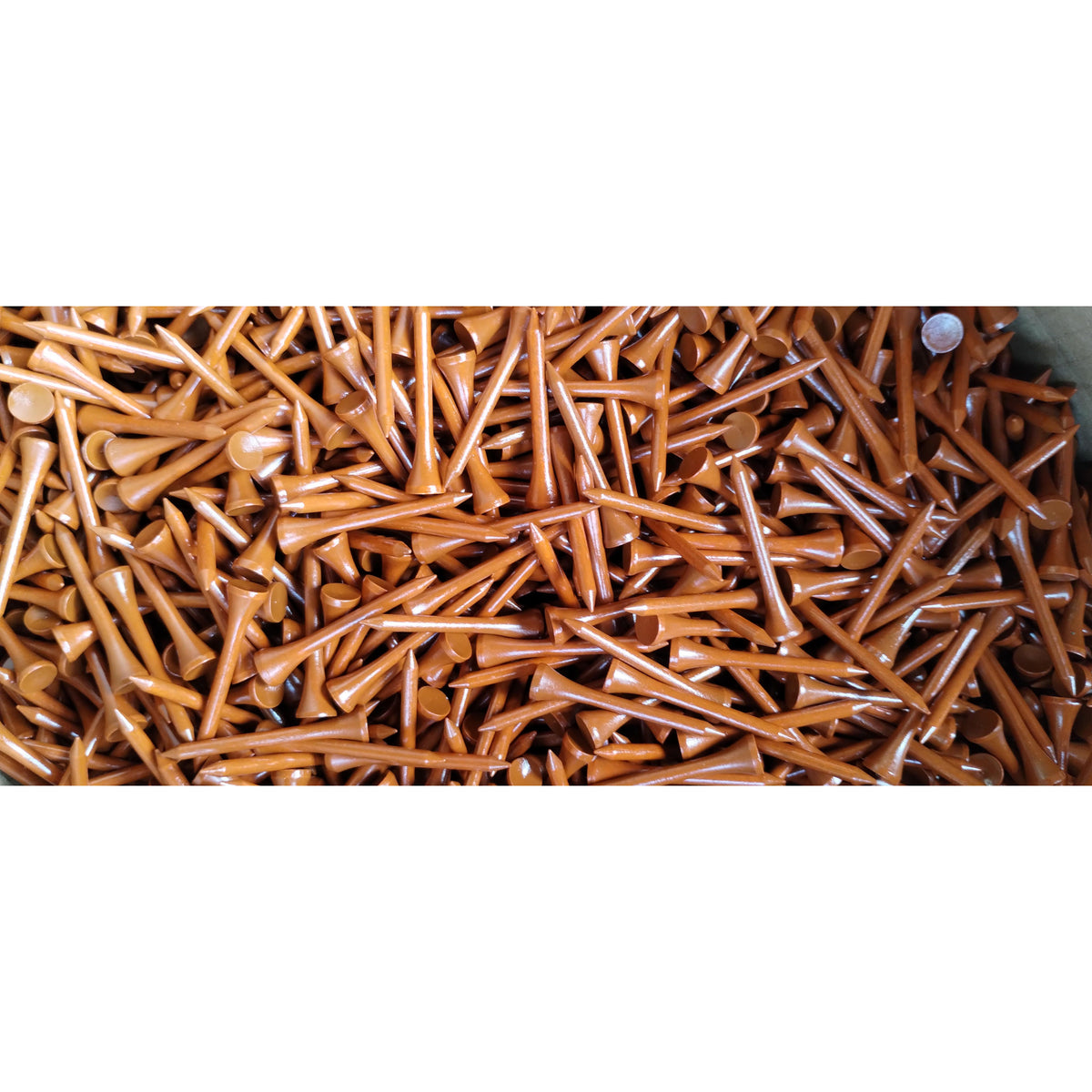 2-1/8 Wood Tees - Brown 10,000 bulk box - Closeout – vwgolfgrips.com
