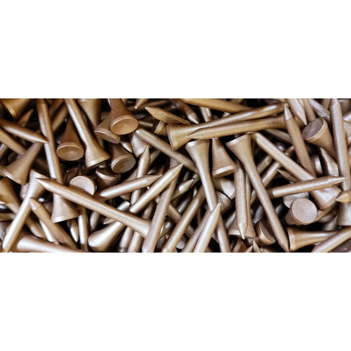 2-1/8 Wood Tees - Copper 10,000 bulk box - Closeout – vwgolfgrips.com