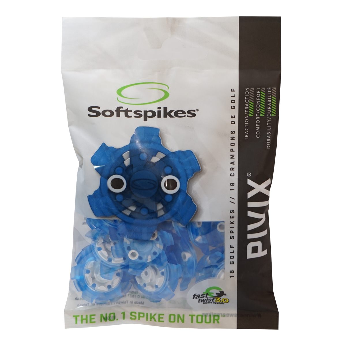 Pivix Golf Spikes (Fast Twist® 3.0) - 18 Count Bags – vwgolfgrips.com