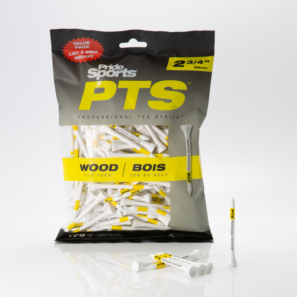 PTS Wood Golf Tees Big Bags – vwgolfgrips.com