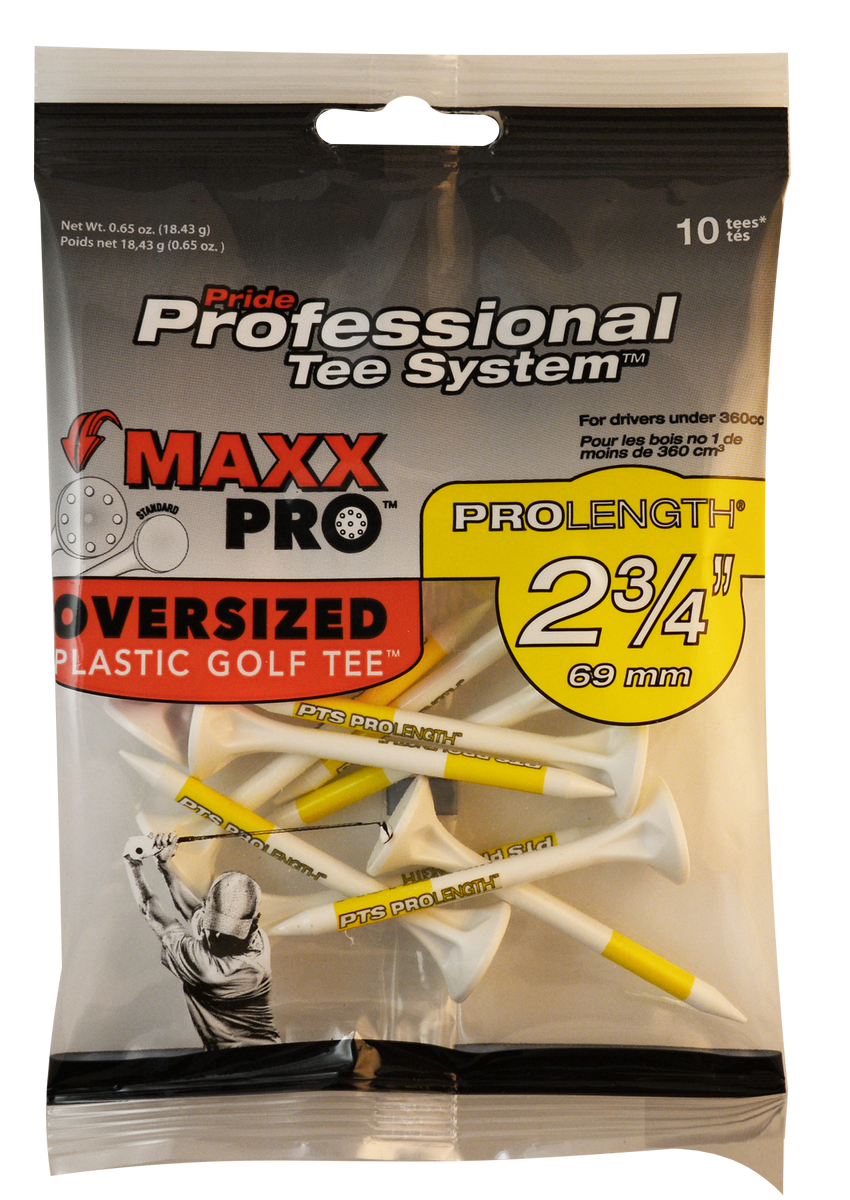 2-3/4" MaxxPro Oversized Plastic Golf Tee – vwgolfgrips.com