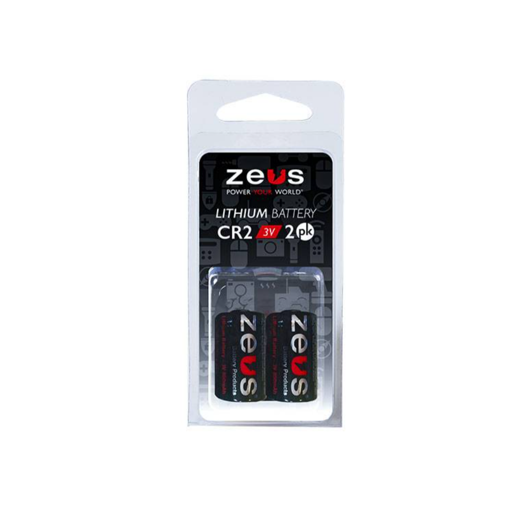Rangefinder Batteries - ZEUS Golf CR2 2-Pack – vwgolfgrips.com